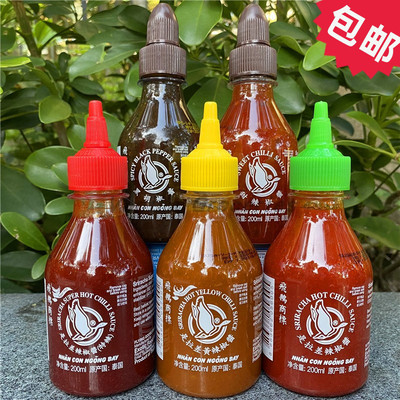 泰国飞鹅是拉差低脂辣椒调味酱