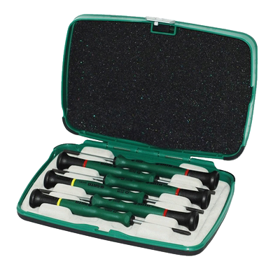 世达螺丝刀套装小家用万能表一字十字微型改锥手机维修工具09311