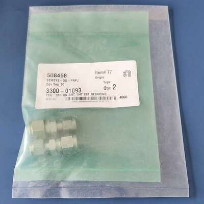 议价AMAT 3300-01093 3/8转1/4 变径卡套直通可维修