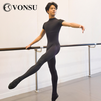 vonsu梵舒男士芭蕾连体练功服