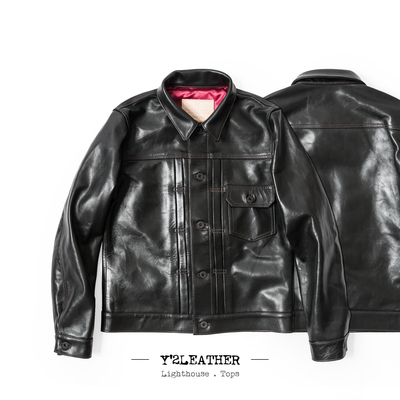 期间限定 Y2LEATHER 高人气ECO马皮夹克 机车皮衣 PB-140-ST