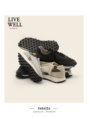 Paracia 80年代经典跑鞋 鼎级物料焕新 日常百搭风格永续 RType01