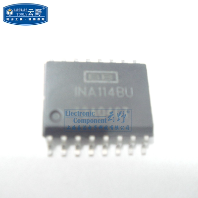 【高科美芯】IC集成电路INA114BU SOL16贴片 仪表放大器 芯片 全