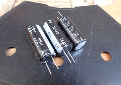 68UF 550V 台湾 TEAPO 电源电容 SH 可代500V 450V68UF 16X35