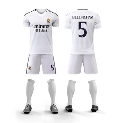 2526皇马主场姆巴佩贝林厄姆球衣