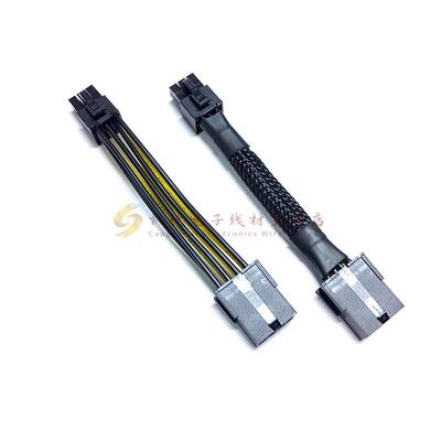 纯铜显卡6pin转62cpu-e供电线