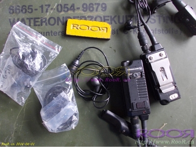 RooR 美国 USA S.W.A.T Moto.rola 摩托.罗拉对讲机 原配耳机
