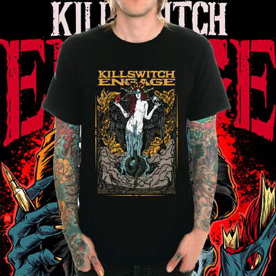 重金属摇滚乐队圆领短袖