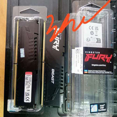 台州设备金士顿 FURY 16GB DDR5 5200 台式机内存条