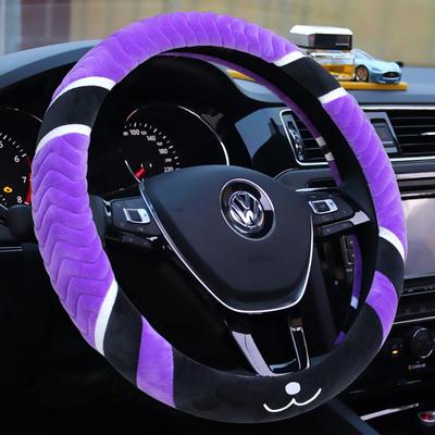 卡通款通用方向盘套可爱卡通冬季