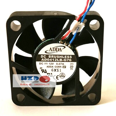 AD0412LB-G76全新原装ADDA 4010 12V散热风扇3线AD0412MB-G76 HB