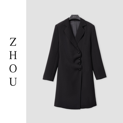 （周哥甄选）黑色连衣裙-30007