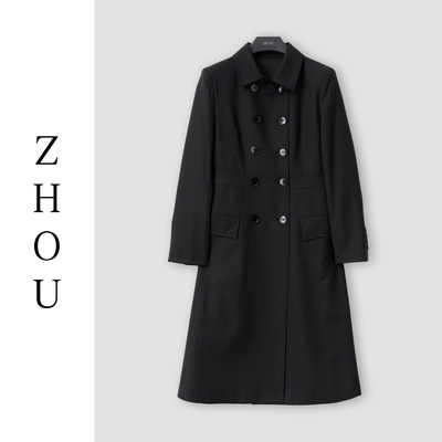 （周哥甄选）黑色风衣-32776