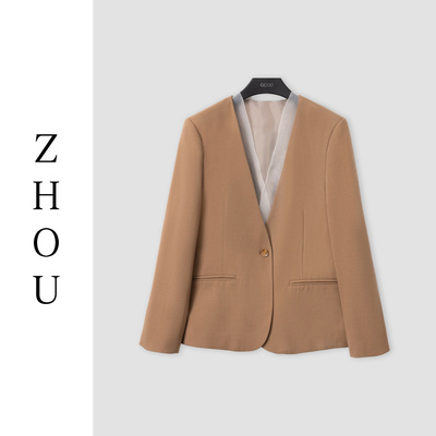 （周哥甄选）卡其色外套-30003