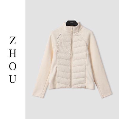 （周哥甄选）白色羽绒外套-30912