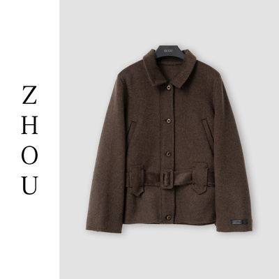 （周哥甄选）咖绿色外套-32598