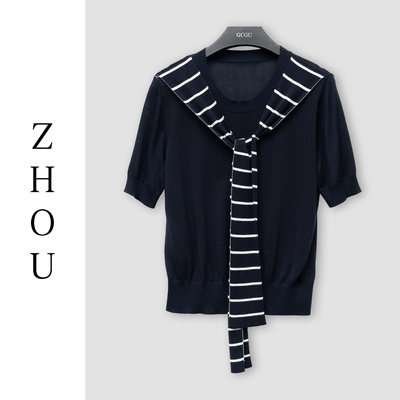 （周哥甄选）藏青色上衣-70247