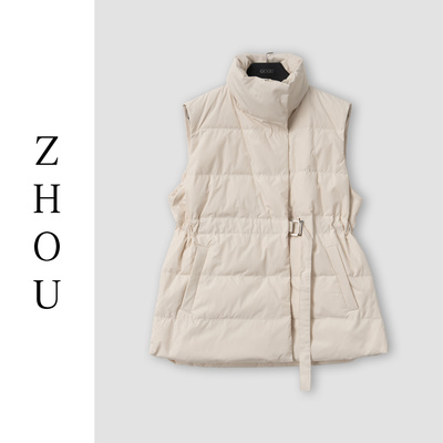 （周哥甄选）白色羽绒外套-31912