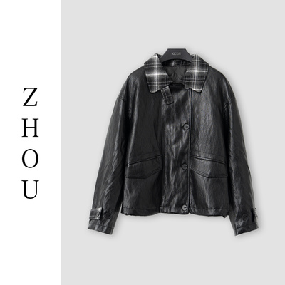 （周哥甄选）黑色羽绒外套-32272