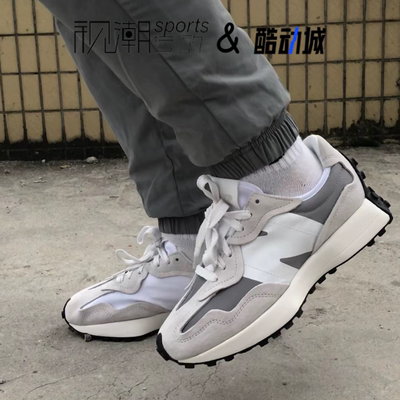NB327白灰复古运动休闲跑步鞋