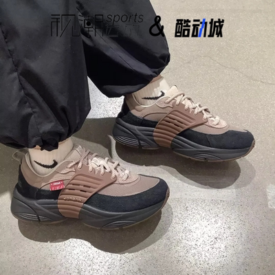JordanTrunnero/s棕黑飞翼鞋