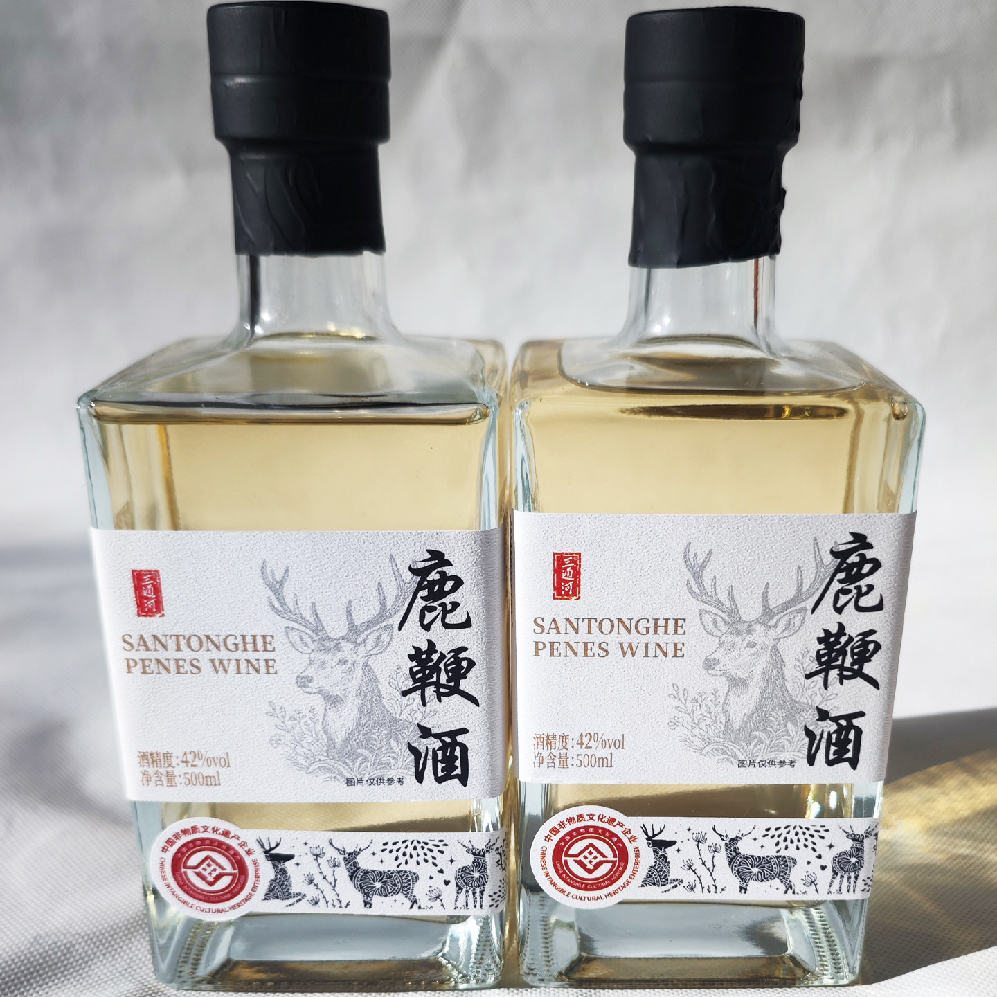 正品42度鹿鞭酒500ml每瓶东北特产酒送礼馈赠父母长辈滋补养生酒