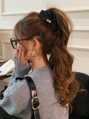 韩国蝴蝶结发夹发饰2026新款高颅顶气质高端夹子头饰发饰饰品