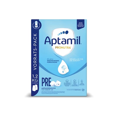 德国超市版爱他美PRE蓝罐1200克