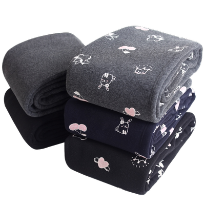 blessdog男童加厚保暖加绒打底裤