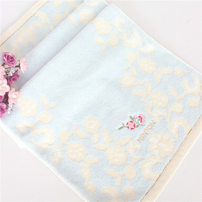 纯棉无捻面巾毛巾吸水柔软擦脸巾