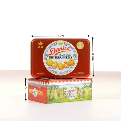 印尼进口Danisa丹麦皇冠曲奇饼干结婚满月过寿伴手礼零食铁盒36g