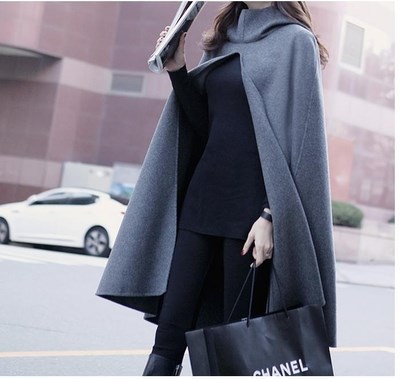 2017 Winter Trench Jackets Women Shawl Coat Autumn Coats 女