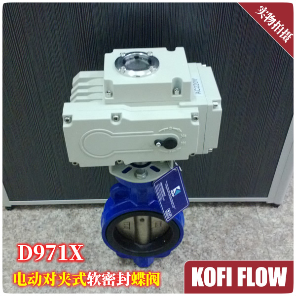 D971X电动蝶阀 阀门DN50 65 80 100 125 150 200 250 300 350 400_虎窝淘