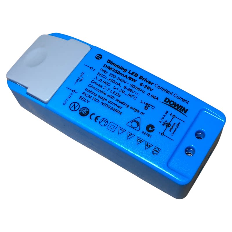 Trailing edge可控硅调光LED电源DIM350mA/9W 18W恒流变压器700mA