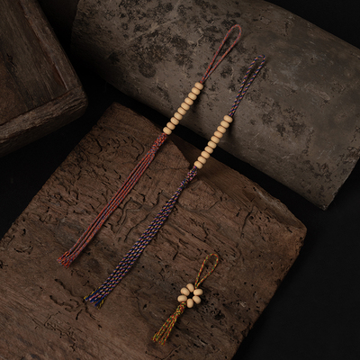 侧挂星月凤眼菩提卡子净莲梵尘