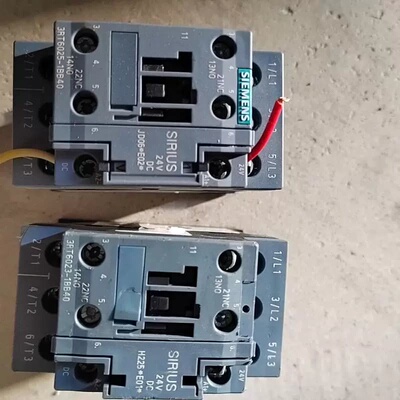 售前询价直流接触器3RT6023一1BB40 24VDC 拆机