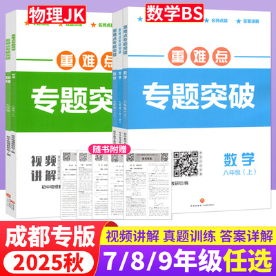 重难点专题突破七八九年级上下册
