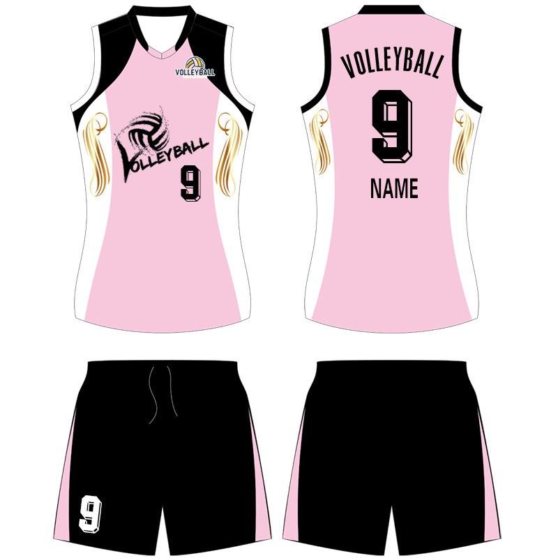 2024新款无袖速干吸汗排球服套装男女短袖比赛训练队服包印号定制