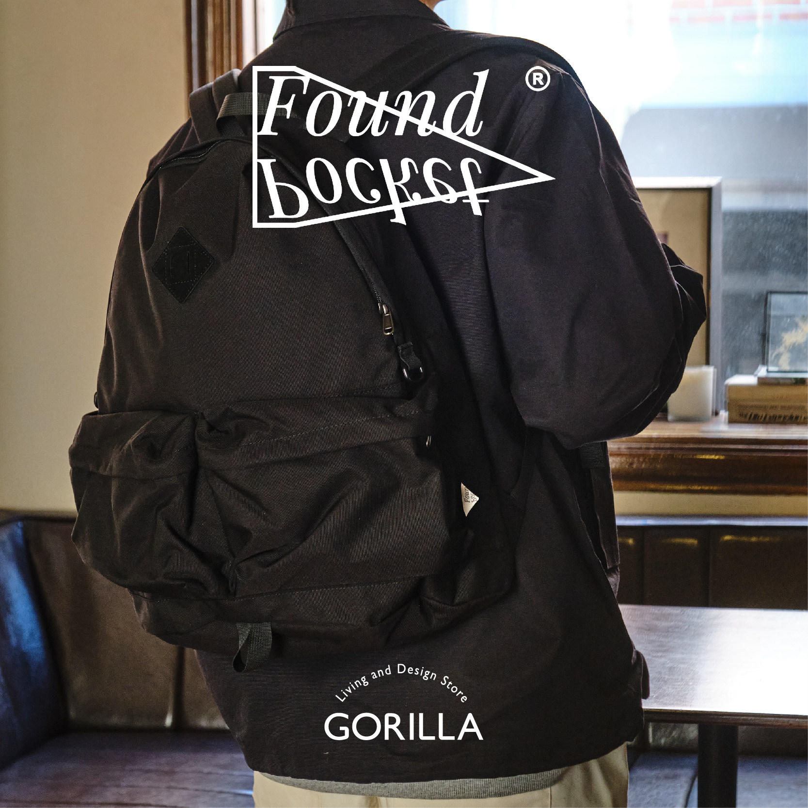 Found Pocket DAYPACK25潮流背包轻便日常通勤包双肩背包小众品牌