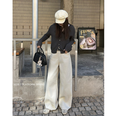T-PLATFORM2026早春韩系香蕉裤