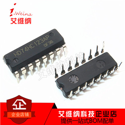 全新原装进口 直插 74HC123 HD74HC123AP DIP16脚 逻辑芯片