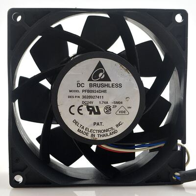 台达 9CM 9038 24V1.74A PFB0924DHE 暴力大风量双滚珠变频器风扇