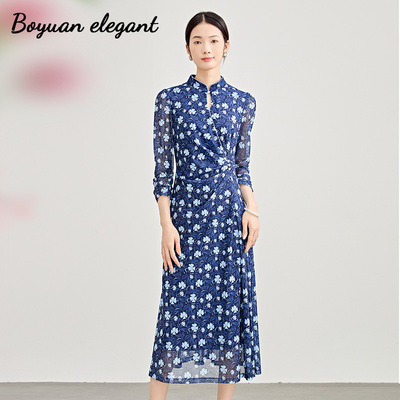 高级感优雅新中式改良旗袍裙