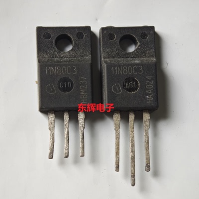 11N80C3 SPA11N80C3 FQPF11N80 进口拆机场效应管 TO-220F 可直拍