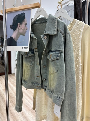 20206新款女装外套时尚复古短装牛仔外套 中古调牛仔服春款港风