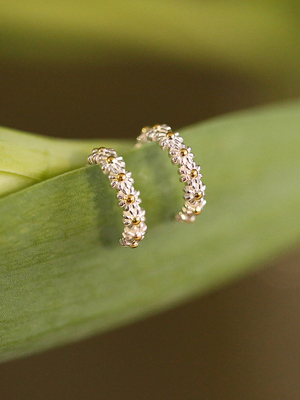 其他简约纯银女电镀金色