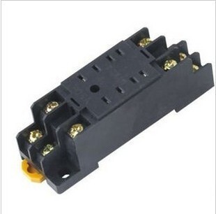 PYF08A继电器底座HH52Pl MY2NJ H3Y-2ST6P底座导轨底座