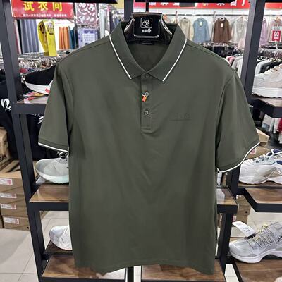 吉P正品男式短袖POLO衫时尚商务翻领薄款透气半袖上衣J222199906