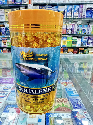 澳门代购 澳洲Seeking Health 康至尊角鲨烯鱼油胶囊500mg  600粒