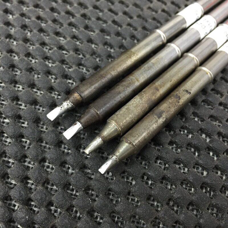 原装T12-D12 16 24 扁头一字烙铁头616白菜白光951 t12焊台发热芯